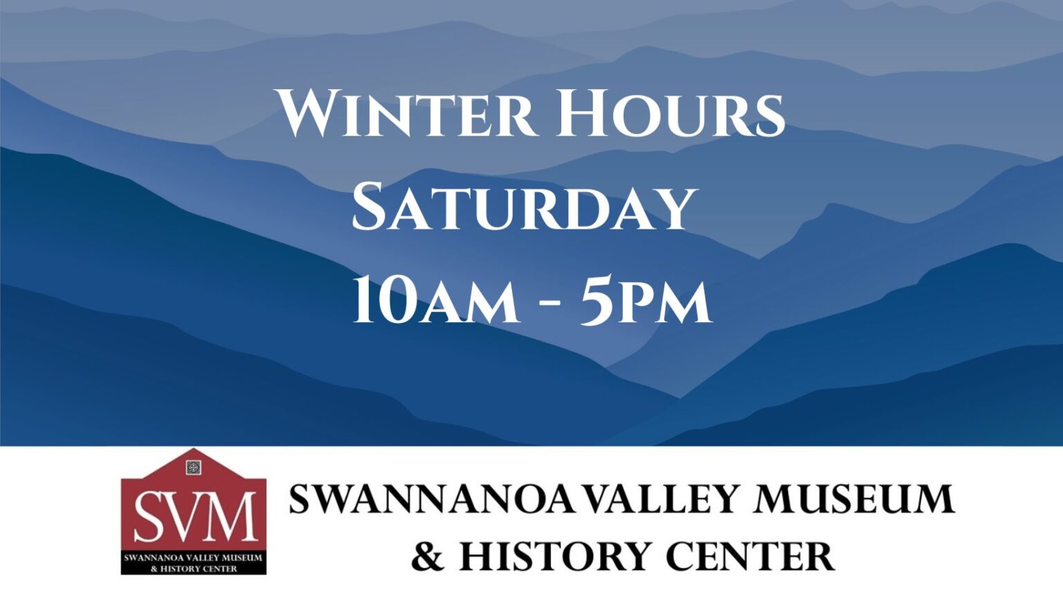 Swannanoa Valley Museum & History Center – Est. 1989